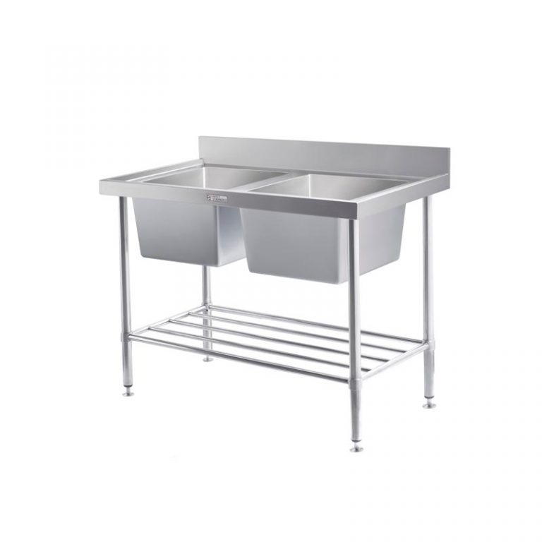 Simply Stainless Double Bowl Sink Benches | Stainless Steel Kitchen ...