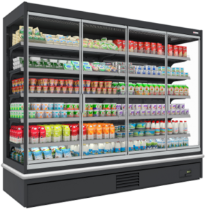 Kaplanlar Ivy Chilled Vertical Display Case | Supermarket Refrigeration ...